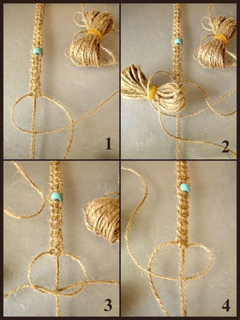 Tying A Basic Macrame Knot DIY Cat Toy Loulou Downtown