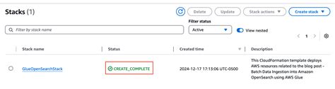 batch data ingestion into amazon opensearch service using aws glue