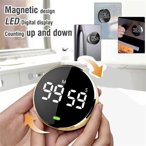 everwarm new self regulated regulating rotary timer magnetic led digital timers manual countdown