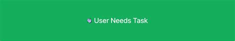 User Needs Task Figma