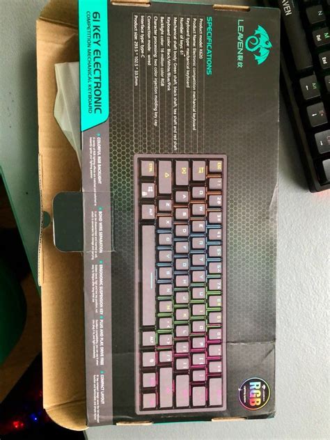 Leaven K620 Keyboard Blue Switch Computers And Tech Parts And Accessories Computer Keyboard On