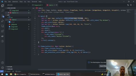 Fltk Rust A New Basics Tutorial Youtube