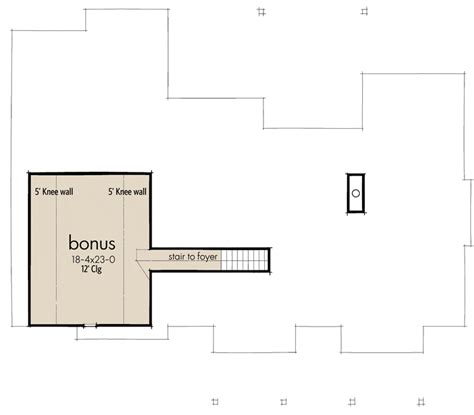 Modern Farmhouse With Side Load Garage And Optional Bonus Room Floor