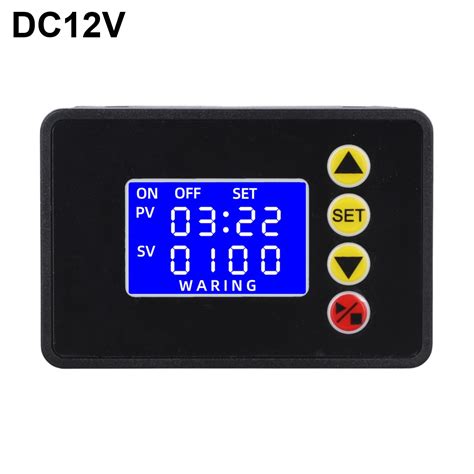 Lcd Digital Timer Delay Switch Relay Programmable Microcomputer Time Controller For Multiple