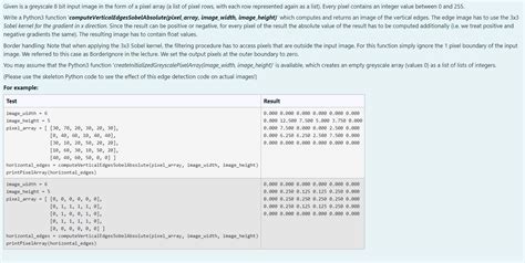 Solved Given Is A Greyscale 8 Bit Input Image In The Form Of Chegg