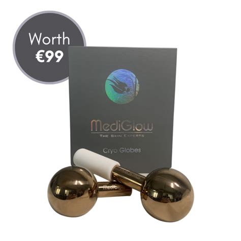 Cryo Globe Set Gold Mediglow