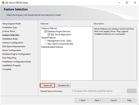 نصب Sql Server نرم افزار حسابداری کوثر حساب