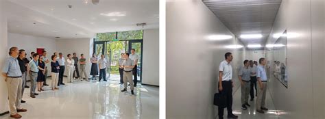 中科院院士沈学础和祝世宁来院参观调研 山西北大碳基薄膜电子研究院