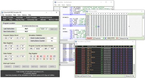 8085 Simulator Ide Getting Started