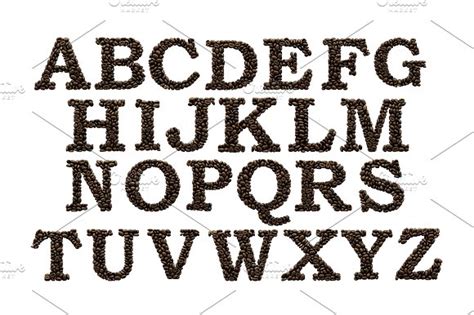 دانلود فونت انگلیسی گرافیکی قهوه Coffee OTF Colour Font Extras