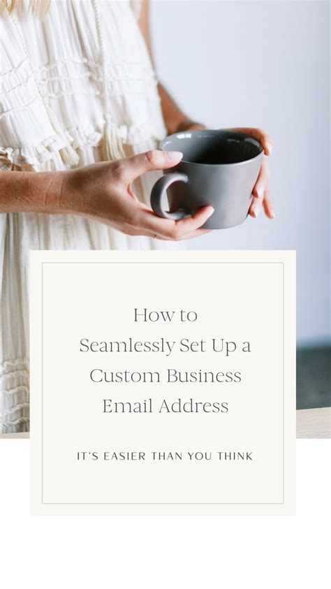 How To Seamlessly Set Up A Custom Email Address Artofit