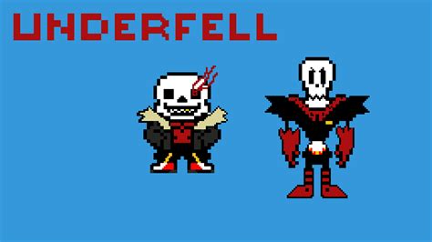 Editing Underfell Sans And Papyrus Free Online Pixel Art Drawing Tool Pixilart