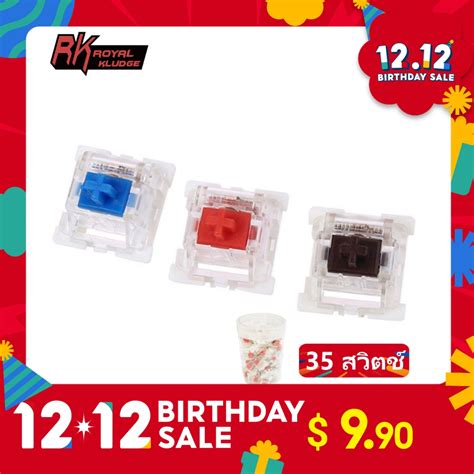 RK Switch Original Mechanical Keyboard Switches Red Brown Blue Fit For Cherry MX Shopee Singapore