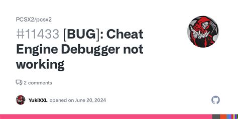 Bug Cheat Engine Debugger Not Working · Issue 11433 · Pcsx2pcsx2 · Github