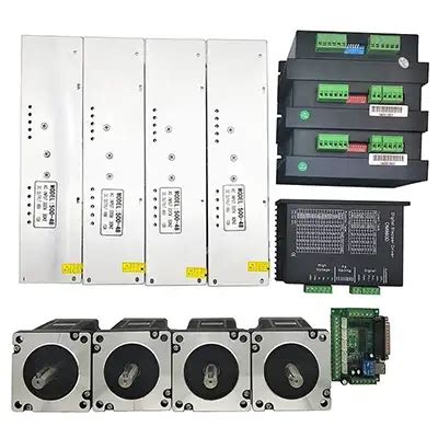 Nema Open Loop Axis CNC Hybrid Stepper Motor Kits