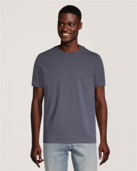 T Shirt Extensible à Col Ras Du Cou Saisonnier Pour Hommes Denver