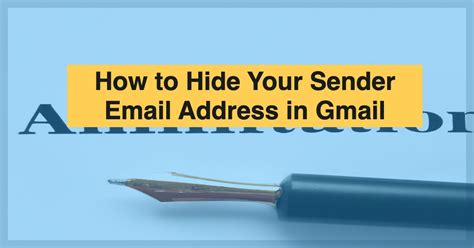 How To Hide Your Sender Email Address In Gmail Sell SaaS