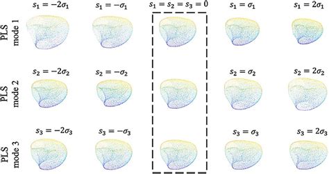 The First Three Shape Modes Which Together Convey 74 Of The Total
