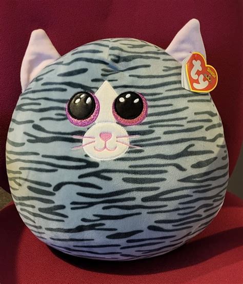 Ty Squish A Boo Collection Large Kiki The Cat Plush Toy Excellent Condition £7 00 Picclick Uk