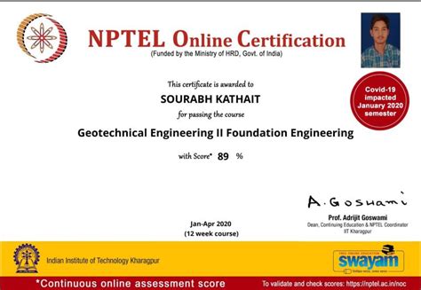 Sourabh Kathait On Linkedin Nptel Iitkharagpur