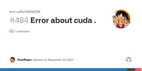 Error About Cuda Issue Aim Uofa AdelaiDet GitHub