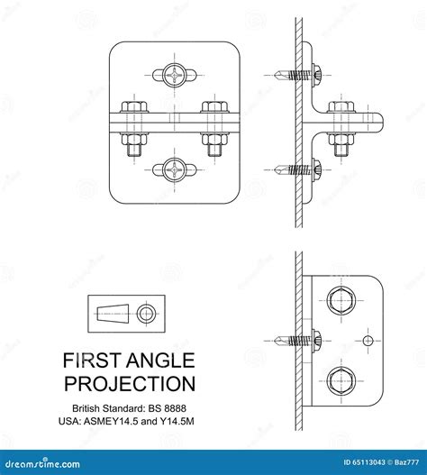 First Angle Orthographic Projection Examples