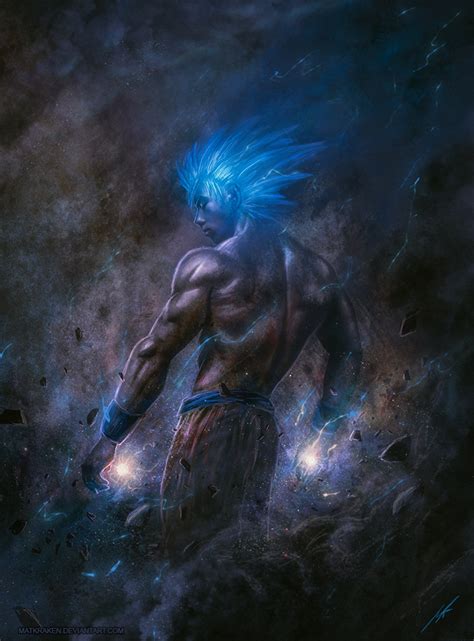 Goku Ssjgssj By Matkraken On Deviantart