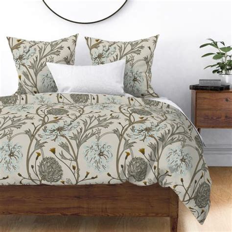 Queen Anne Color Variation 2 7d9a8f Fabric Spoonflower