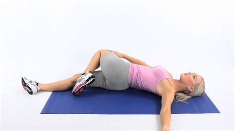 Spine Lumbar Twist Stretch Youtube