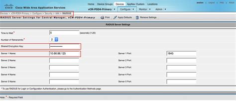 Configure RADIUS For Windows NPS Server WAAS AAA Cisco