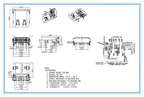 China USB Type C Receptacle And Plug Connectors For Power Delivery 3 1 Type C USB Socket China