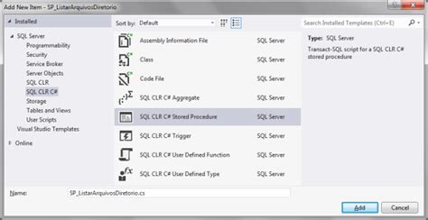 Integração Sql Server 2012 X Net Criando Procedures Utilizando Código C