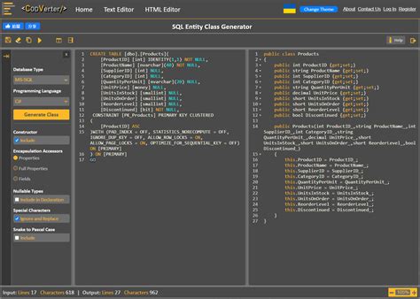 從資料表產生 C 類別 Generate C Poco Class From Sql Server Table The Skeptical Software Engineer