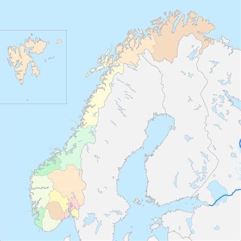 노르웨이 지도 위키원