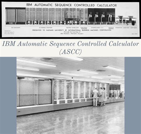 Automatic Sequence Controlled Calculator