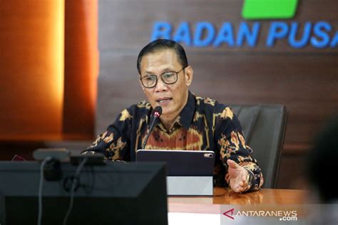 Bps Catat Ekonomi Triwulan I 2021 Terkontraksi 0 74 Persen Antara News