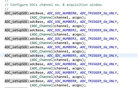 LAUNCHXL F D 官方例程adc ex soc continuous c的一些问题包括采样率采样思路我会通过截图详细