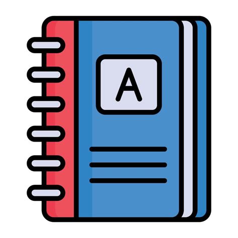 Vector Design Of Notebook In Modern And Trendy Style 20966833 Vector Art At Vecteezy