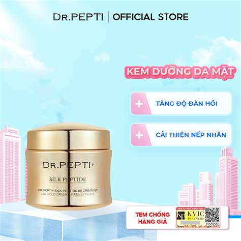 Kem Dưỡng Da Mặt Dr.Pepti Silk Peptide 88 Cream Ex 12g | Shopee Việt Nam