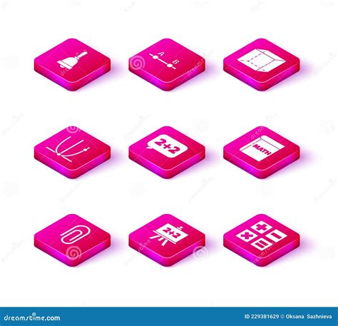 Set Paper Clip Chalkboard Graph Schedule Chart Diagram Equation Solution Calculator Book