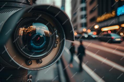 Камера видеонаблюдения или наблюдение, работающее на улице и в здании в ...