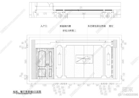 中式140平米大平层精装修施工图下载【id1140033596】知末案例馆