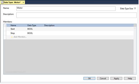 Create User Defined Data Types And Function Blocks In Studio 5000