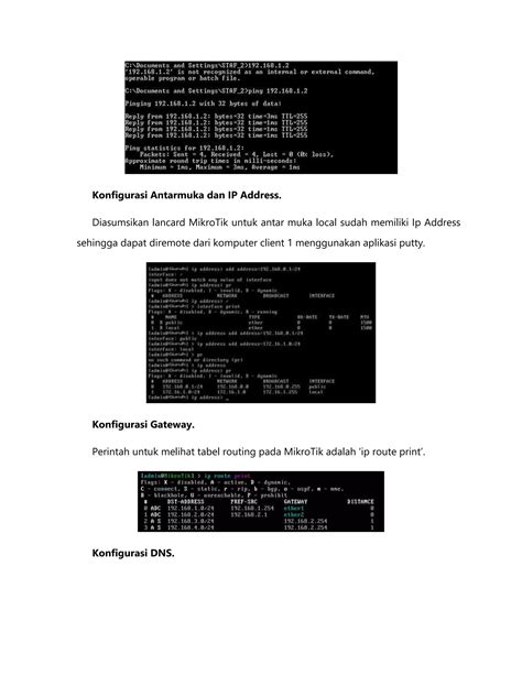Setting Mikrotik Sebagai Gateway Pdf