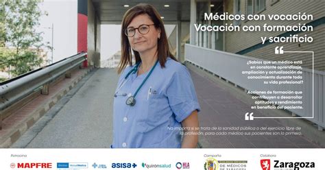 El Colegio De Médicos De Zaragoza Lanza La Campaña ‘médicos Con