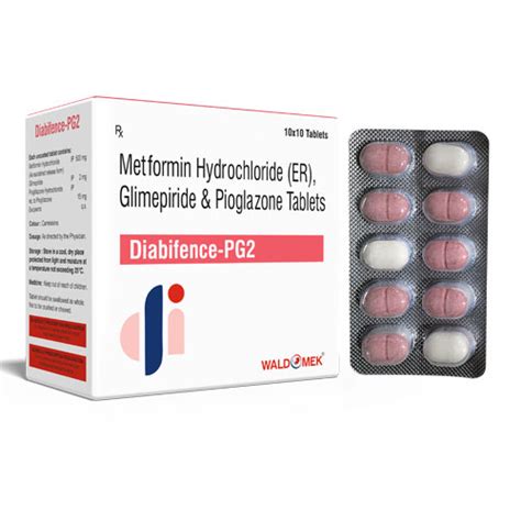 Diabifence Pg2 Tablets Gelmek Healthcare Pvt Ltd