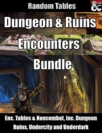 D D Random Encounters For 5E Forest Generator For 5E