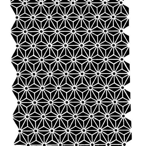 Geometric Fade Cube Pattern Stencil Etsy