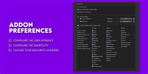 Modifiers Toolbox Blender