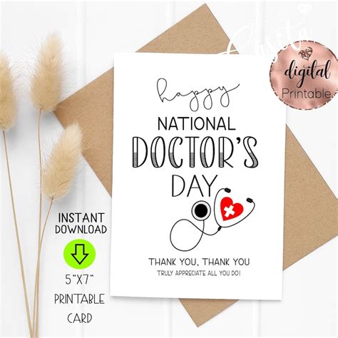 National Doctors Day Cards Etsy